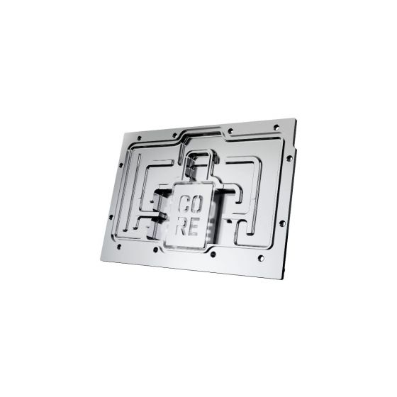 Alphacool Core RX 9070 XT Steel Legend GPU Water Block with Backplate