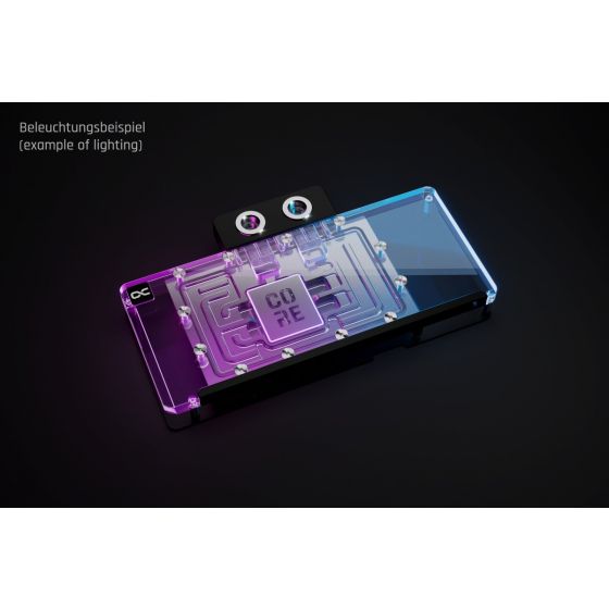 Alphacool Core Geforce RTX 5080/5070 Ti Solid Core GPU Water Block with ...