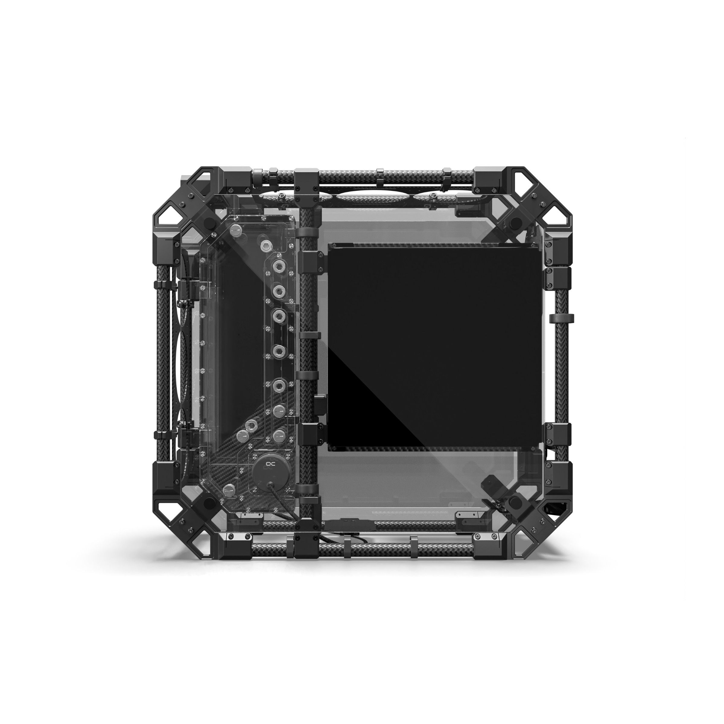 Alphacool Apex Pro Skeleton Carbon Case