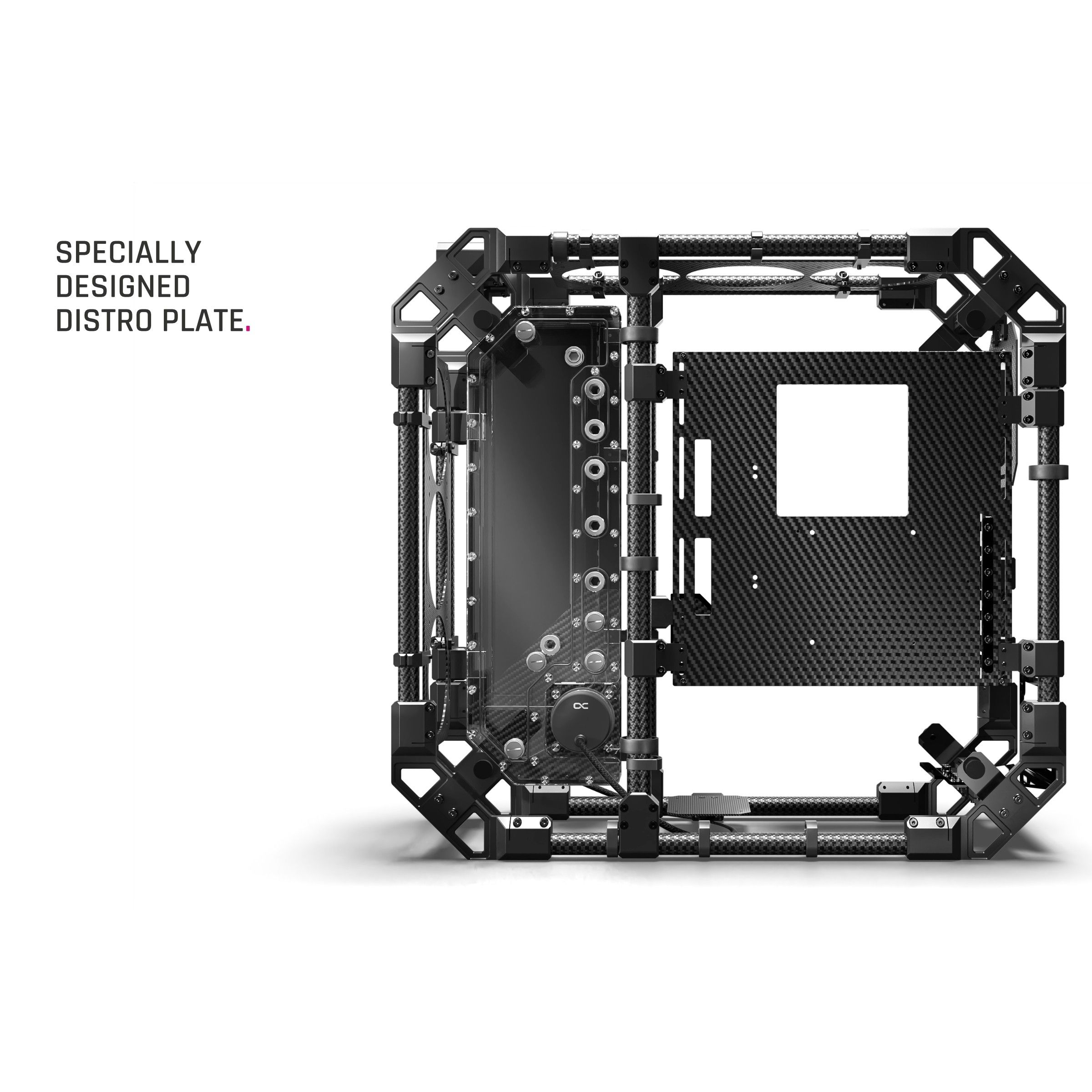 Alphacool Apex Pro Skeleton Carbon Case