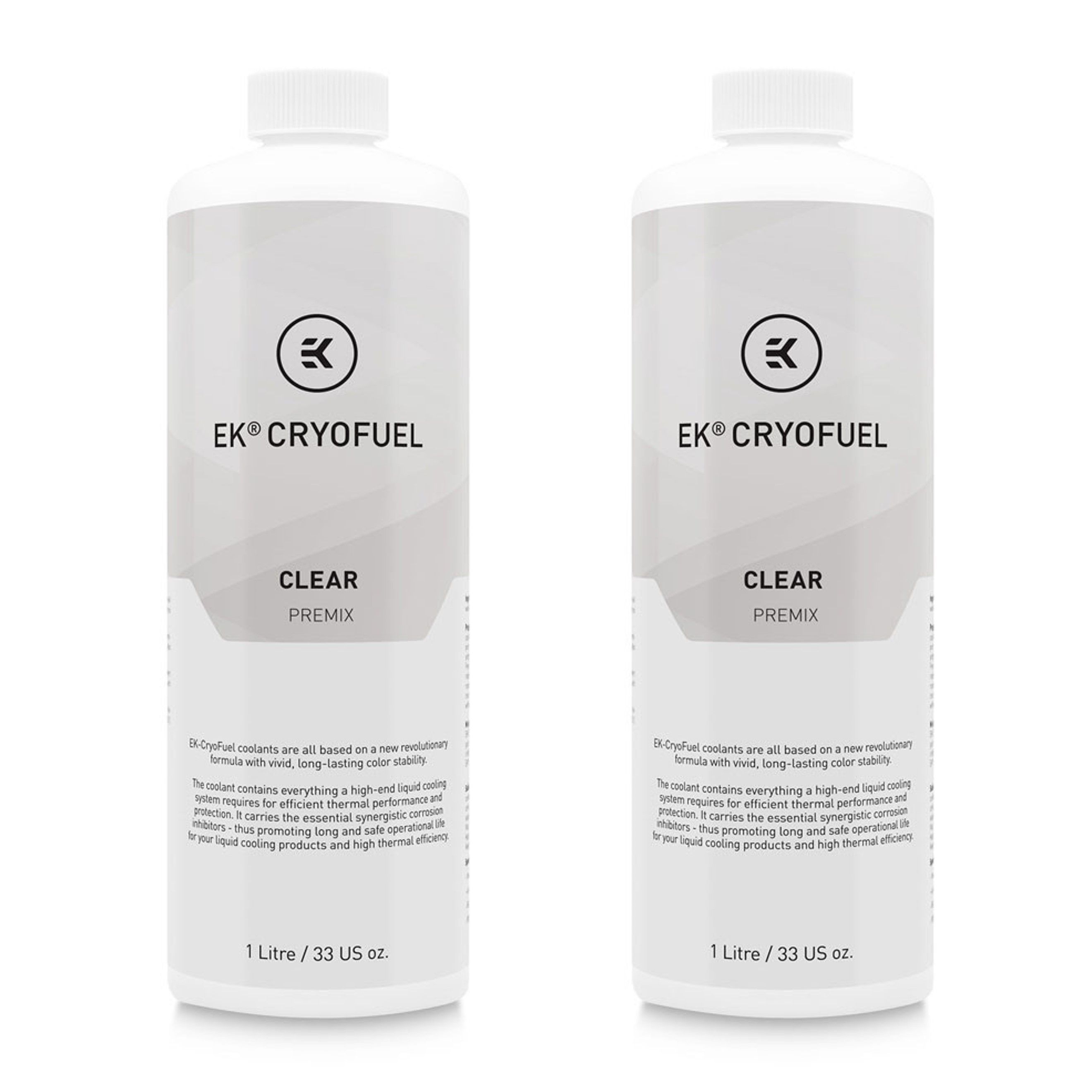 EKWB EK-CryoFuel Premix PC Coolant, 1000mL, 2-pack