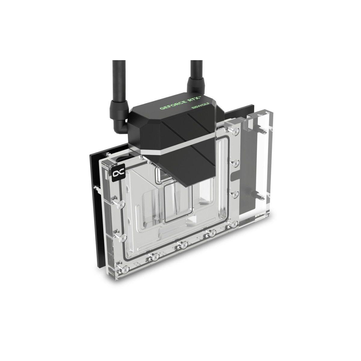 Alphacool Eiswolf 2 AIO GPU Cooler & Backplate for RTX 4090 Founders ...