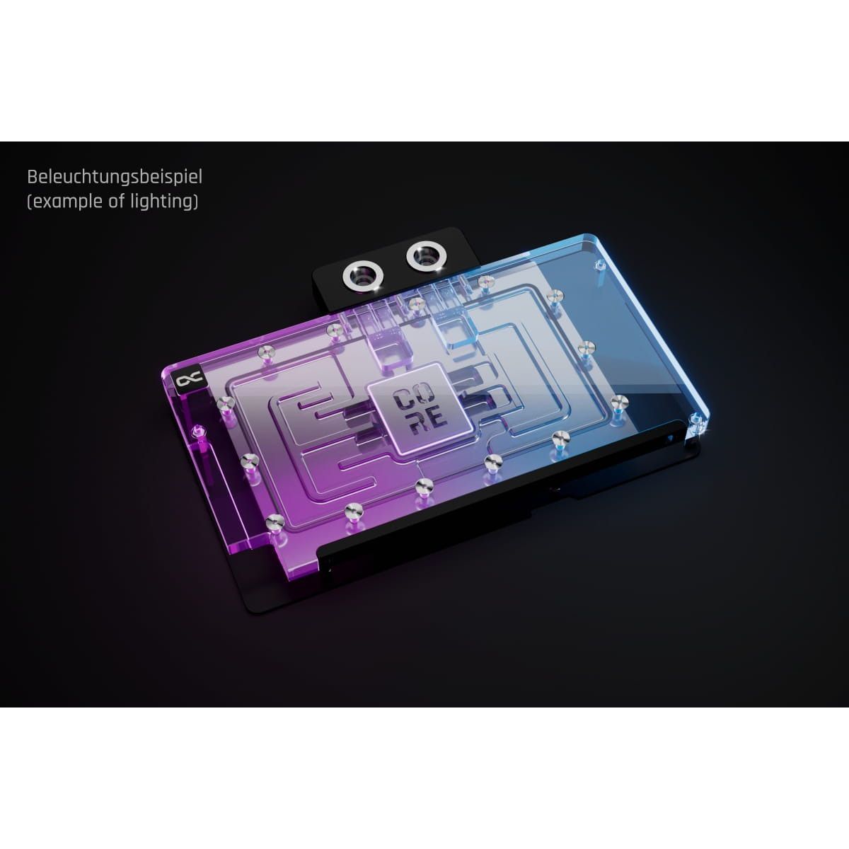 Alphacool Core Geforce RTX 5080/5070Ti TUF Gaming GPU Water Block with ...