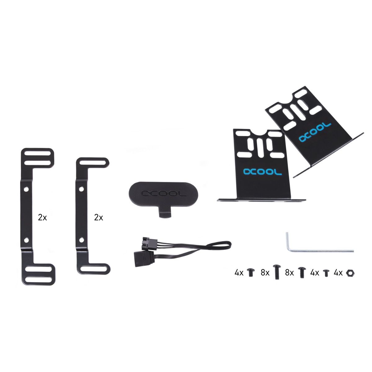 Alphacool Core 100 Aurora reservoir Acetal/Acryl with VPP Pump ...