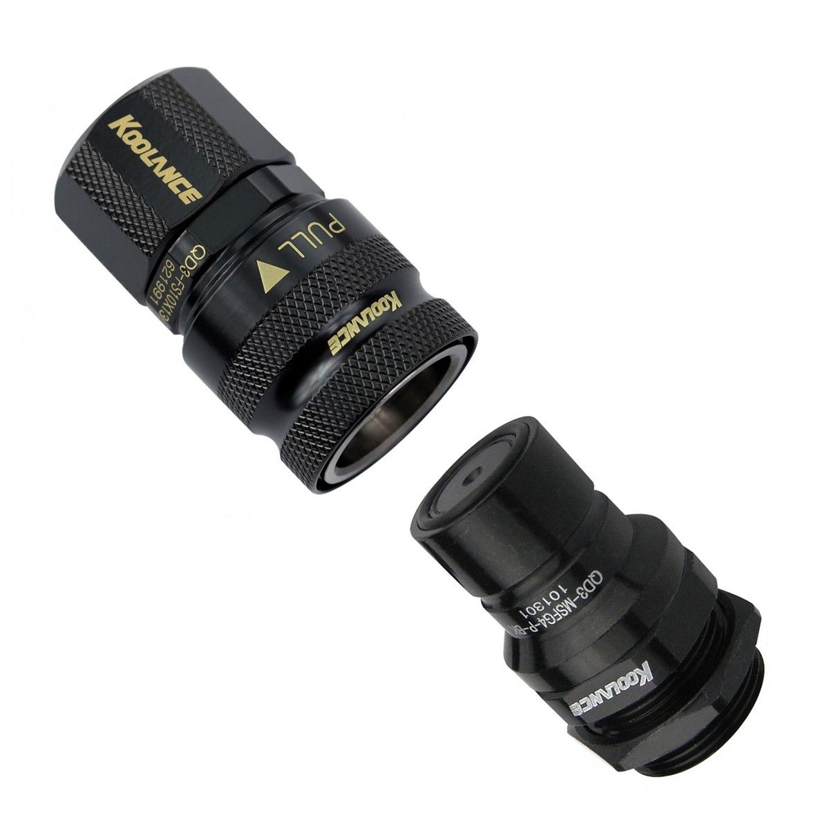Koolance QD3 Male and Female Quick Disconnect Set No-Spill Coupling ...