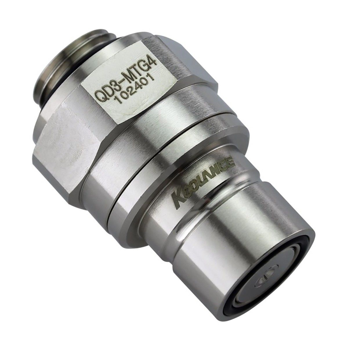 Koolance QD3 Male Quick Disconnect No-Spill Coupling, Male Threaded G 1 ...