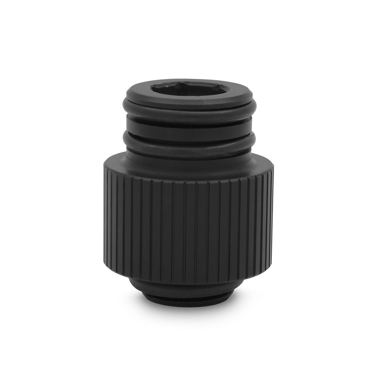 EKWB EK-Quantum Torque Push-In Adapter, Male, 14mm, Black (3831109895283)