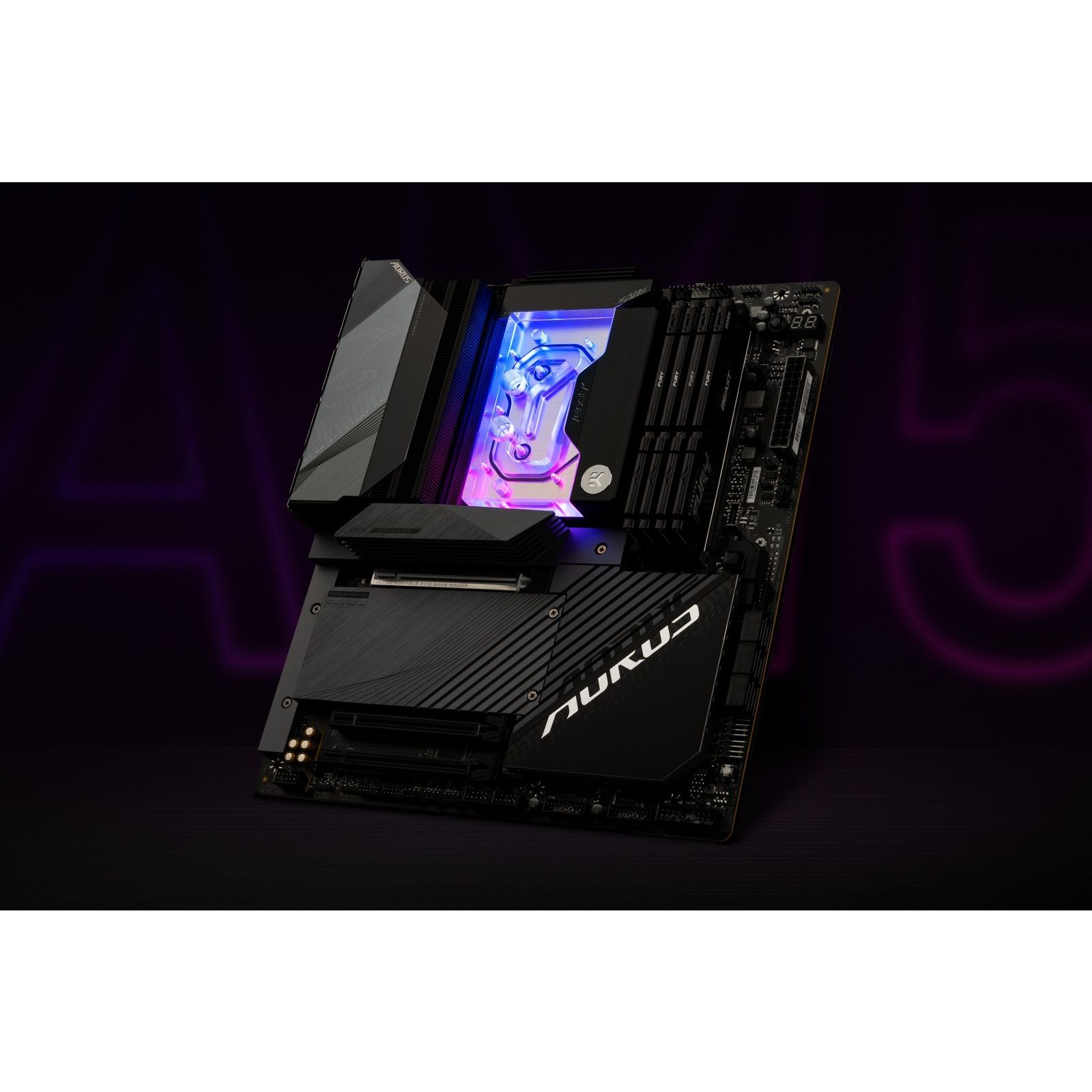 EKWB EK-Quantum Velocity 2 CPU Water Block (AM5) and EK-Quantum Vector ...