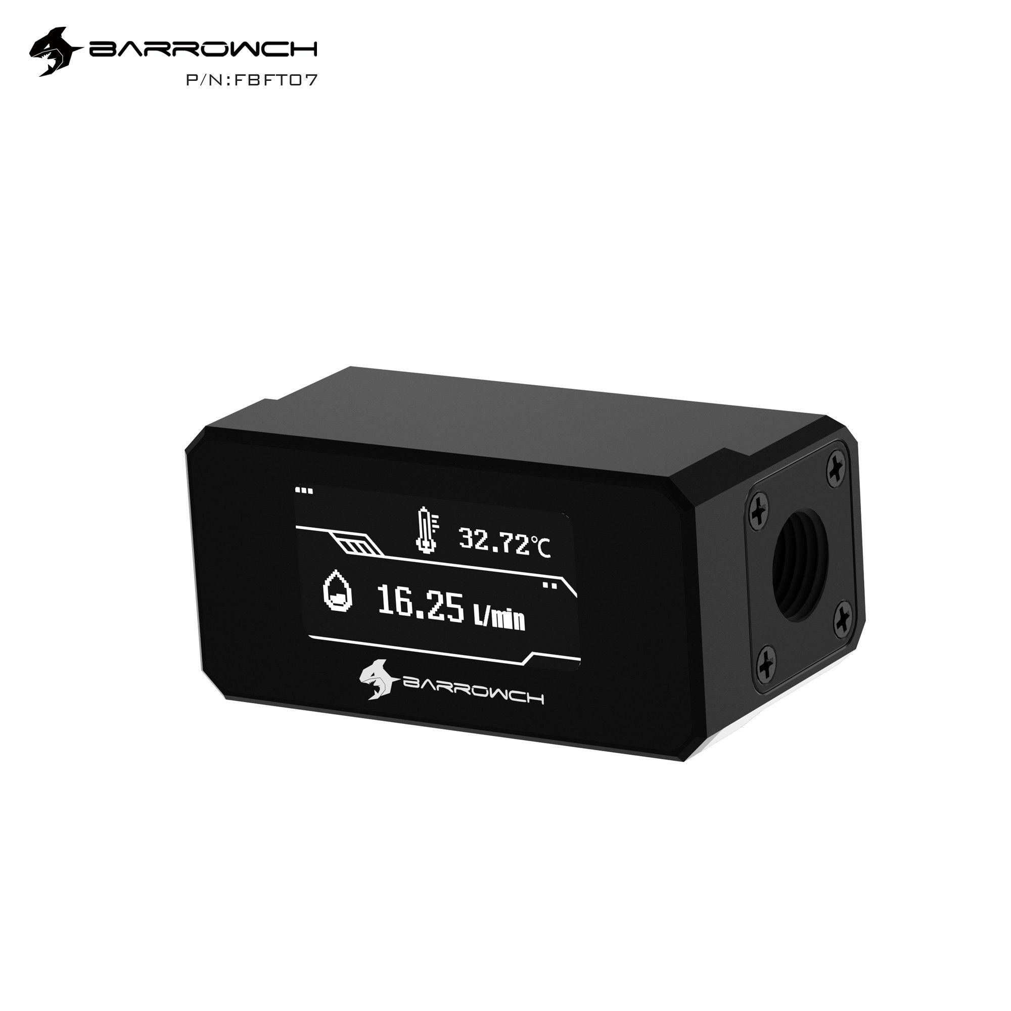 BarrowCH OLED Temperature Display with alarm and Intelligent shutdown ...